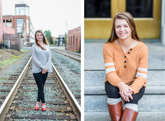 High School Senior Session on Charlottesville's Downtown Mall - Hunter ...