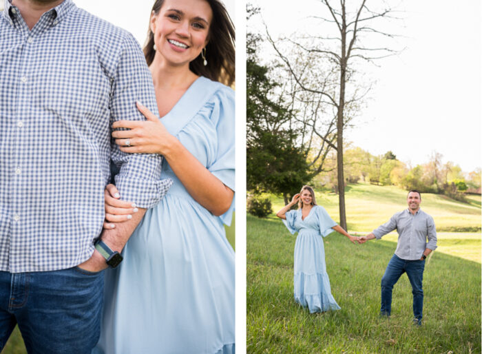Sincere Spring Engagement Session at Boar's Head Resort - Hunter and ...