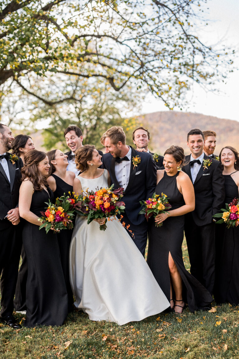 Foliage-Filled, Stylish Castle Hill Cider Wedding - Hunter and Sarah ...