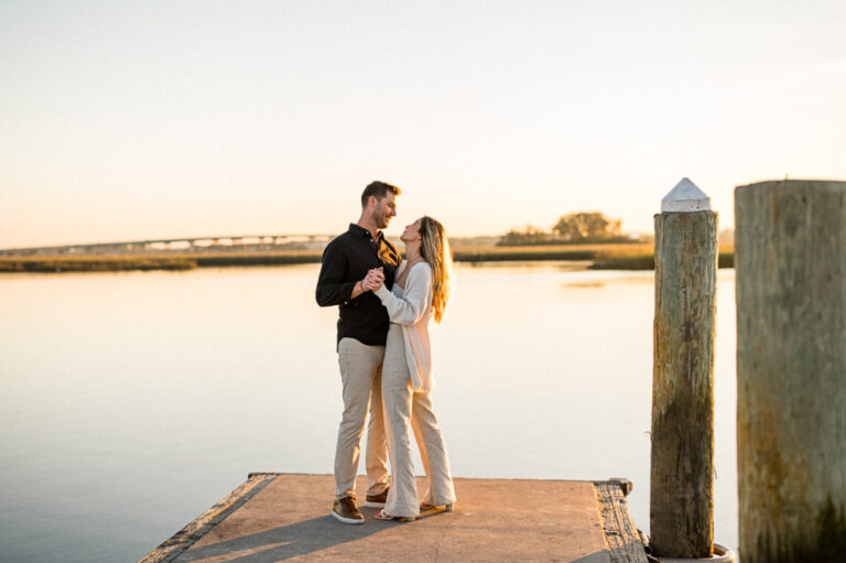 Golden Engagement Session in Jacksonville, Florida - Hunter and Sarah ...